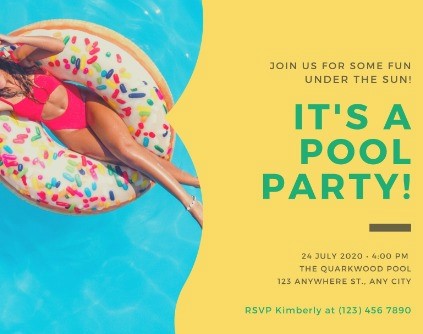 15+ Best Pool Party Flyer Templates (Free & Premium) 2024