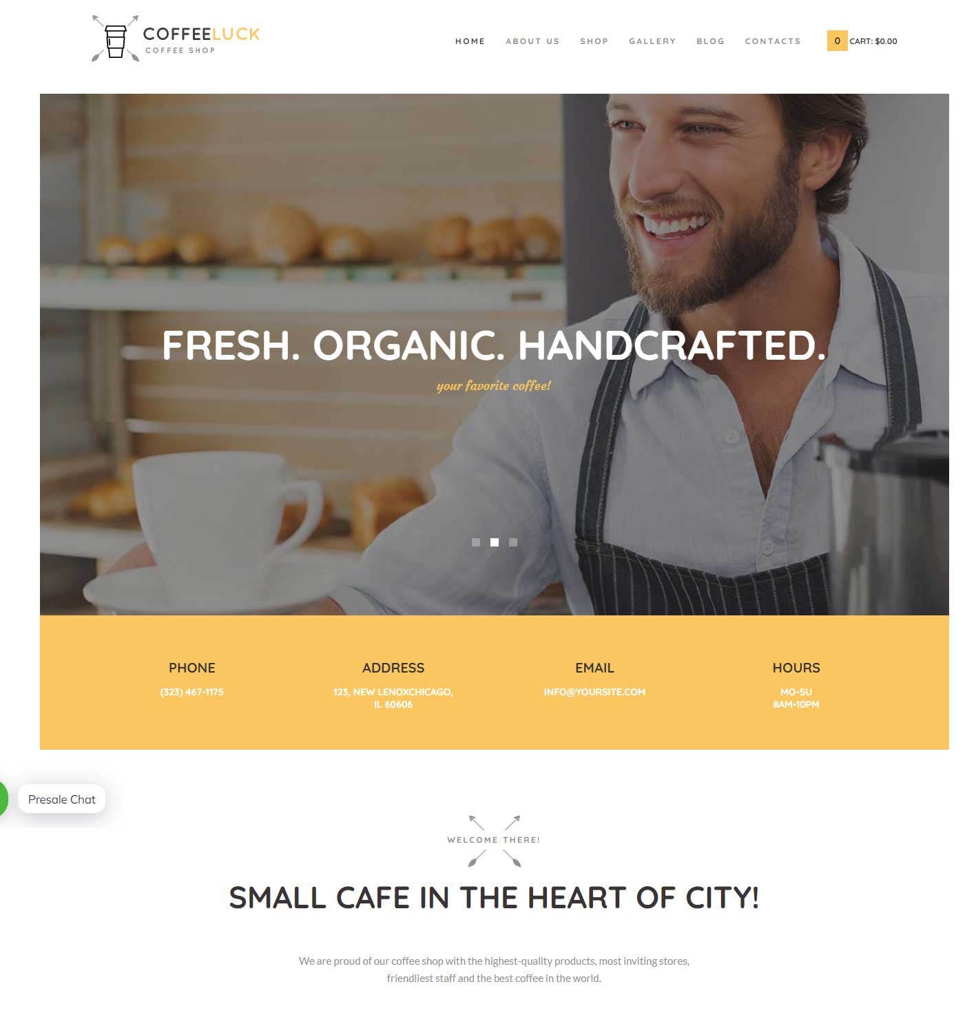 Hot Coffee Shop WordPress Themes for Your Business