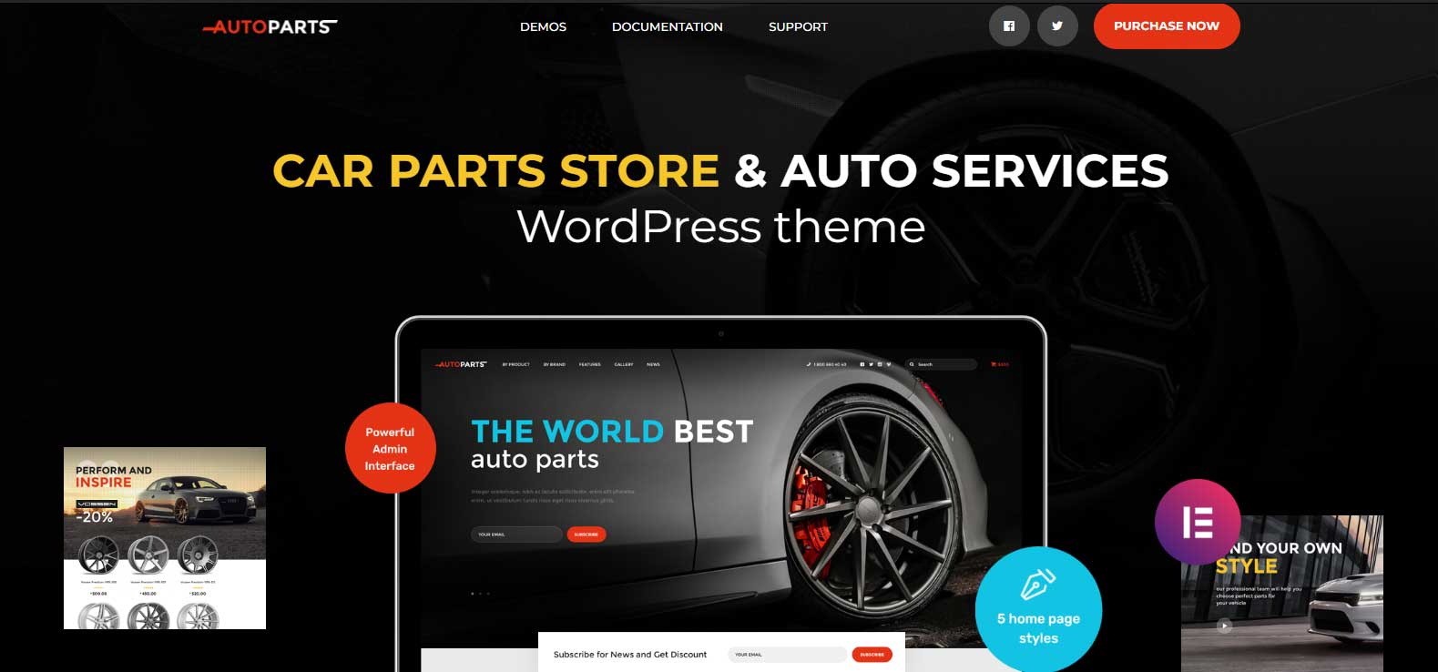 15+ Best WordPress Themes for Auto Services (Free & Paid)