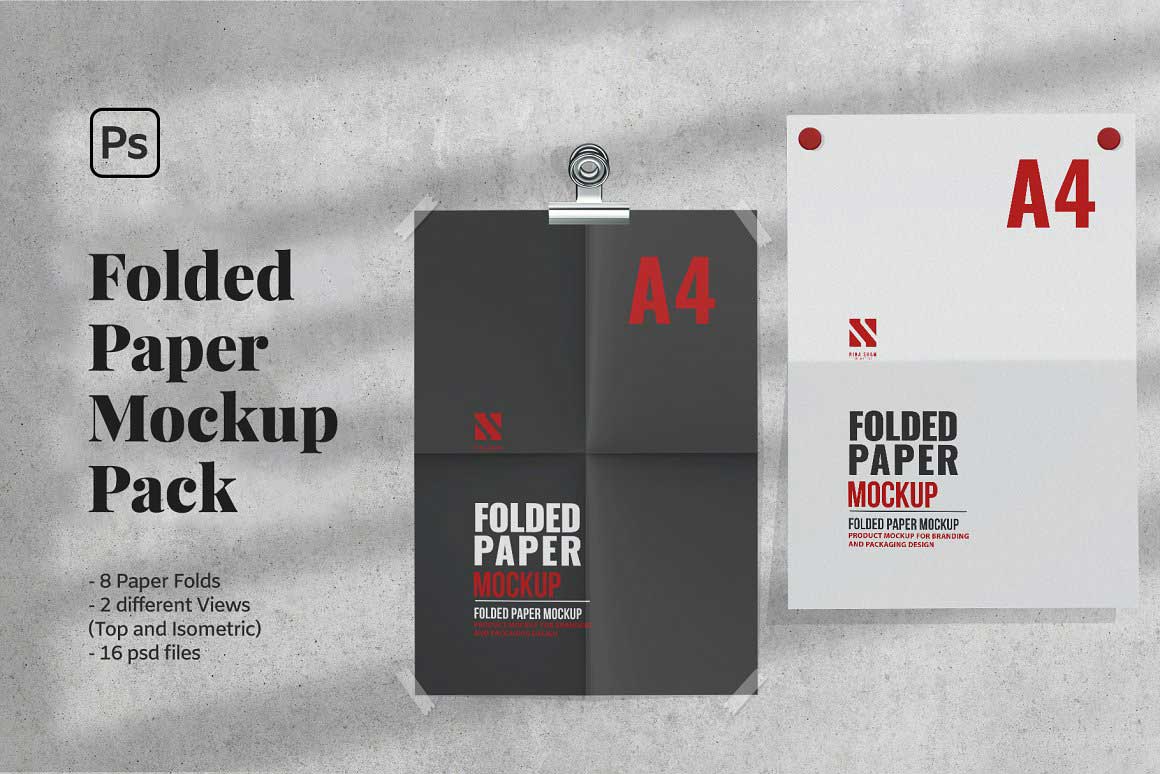 21+ Best Paper Mockups Free Download