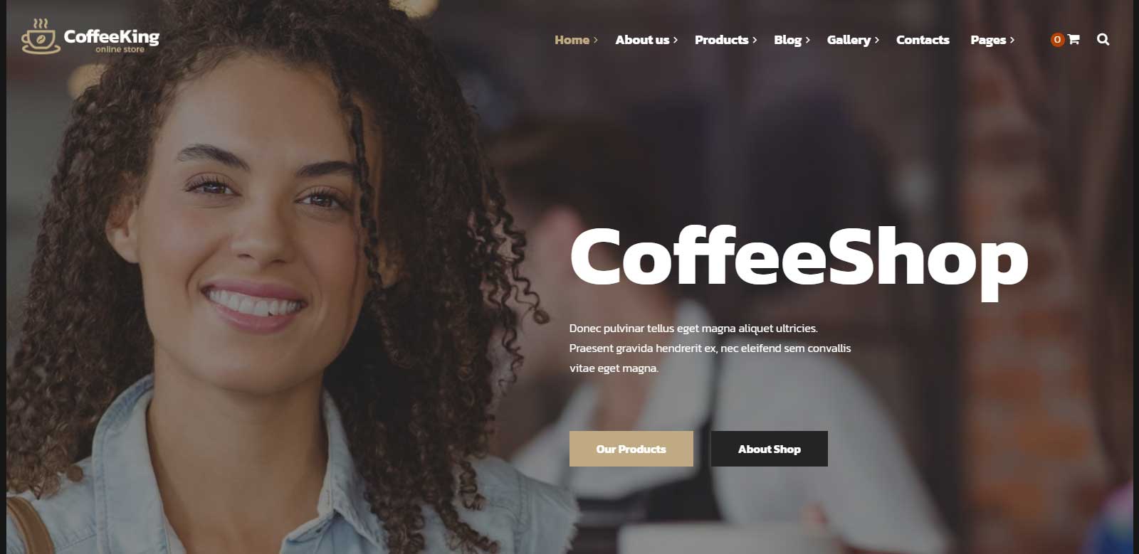 Hot Coffee Shop WordPress Themes for Your Business