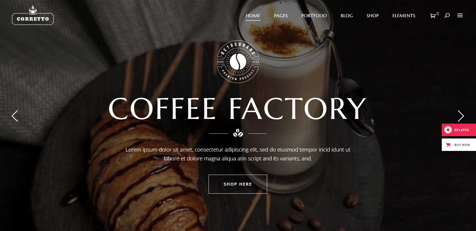 Hot Coffee Shop WordPress Themes for Your Business