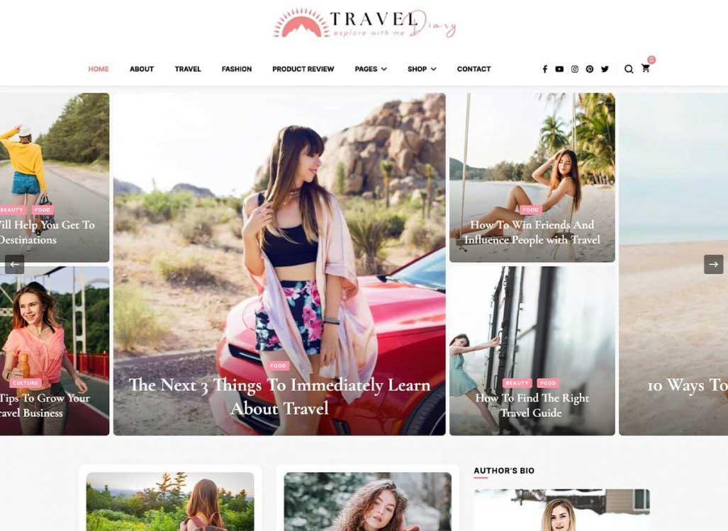 19+ Best WordPress Themes for Travel Blog (Free & Paid)