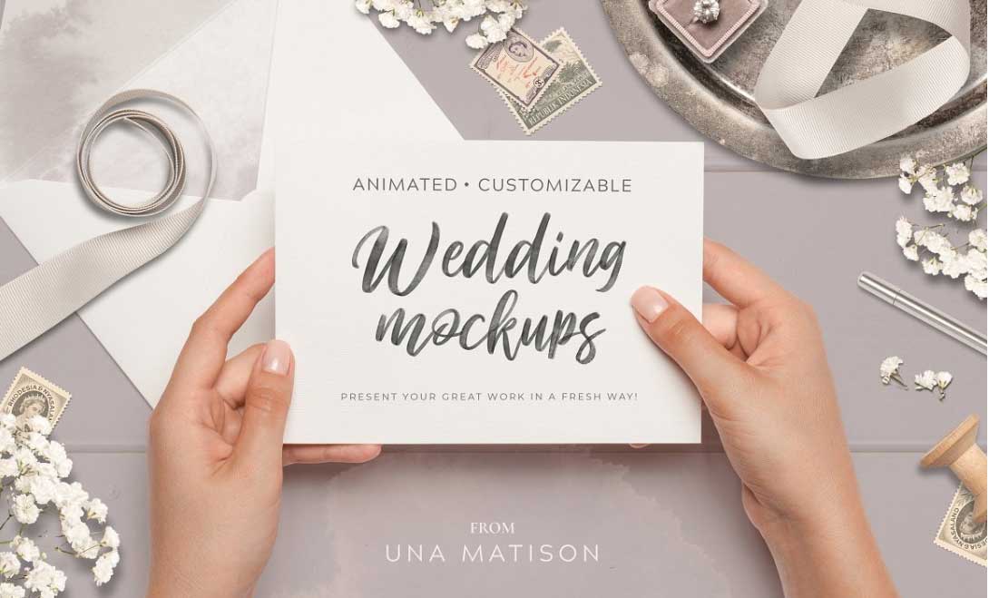 15+ Best Wedding Invitation Mockups To Download