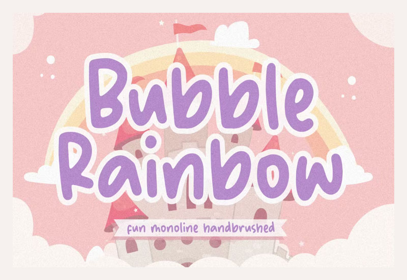 27+ Cute Bubble Fonts to Download (Free & Paid)