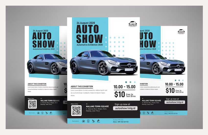 17+ Best Car Show Flyer Templates (Free & Paid)