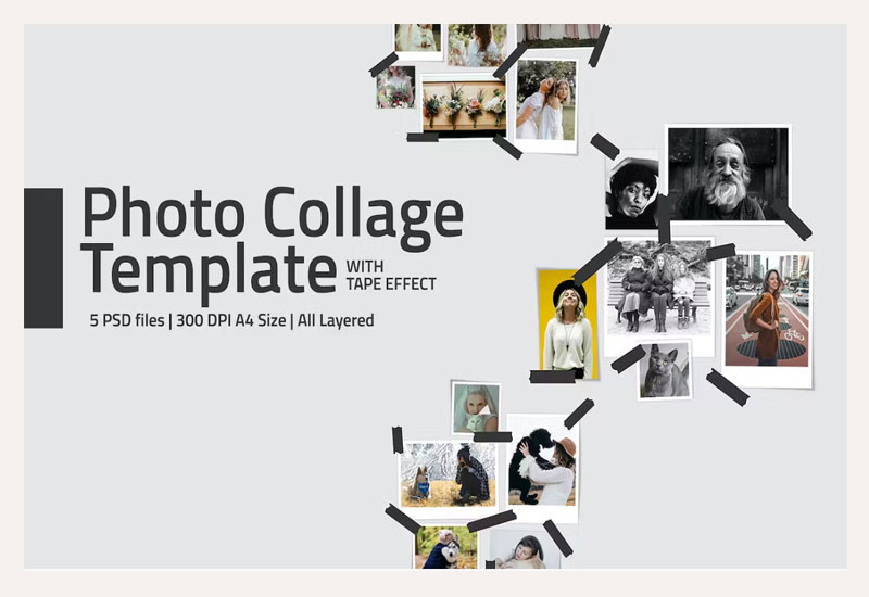 22 Best Photo Collage Templates (Free & Premium)