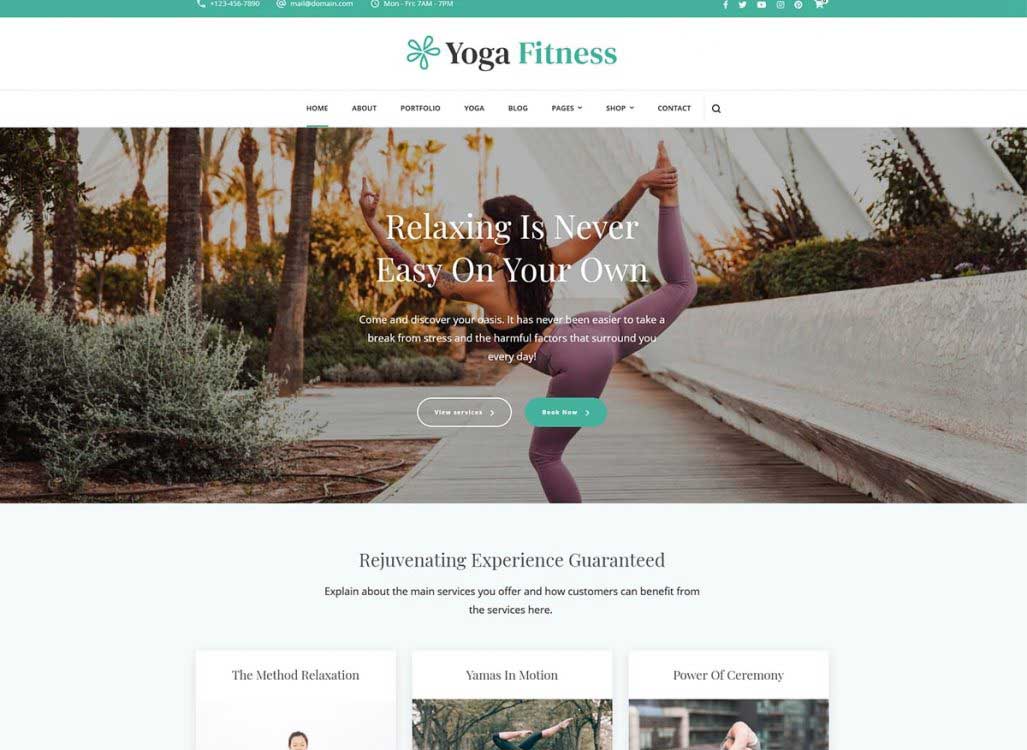 15 Best Yoga WordPress Themes (Free & Paid)