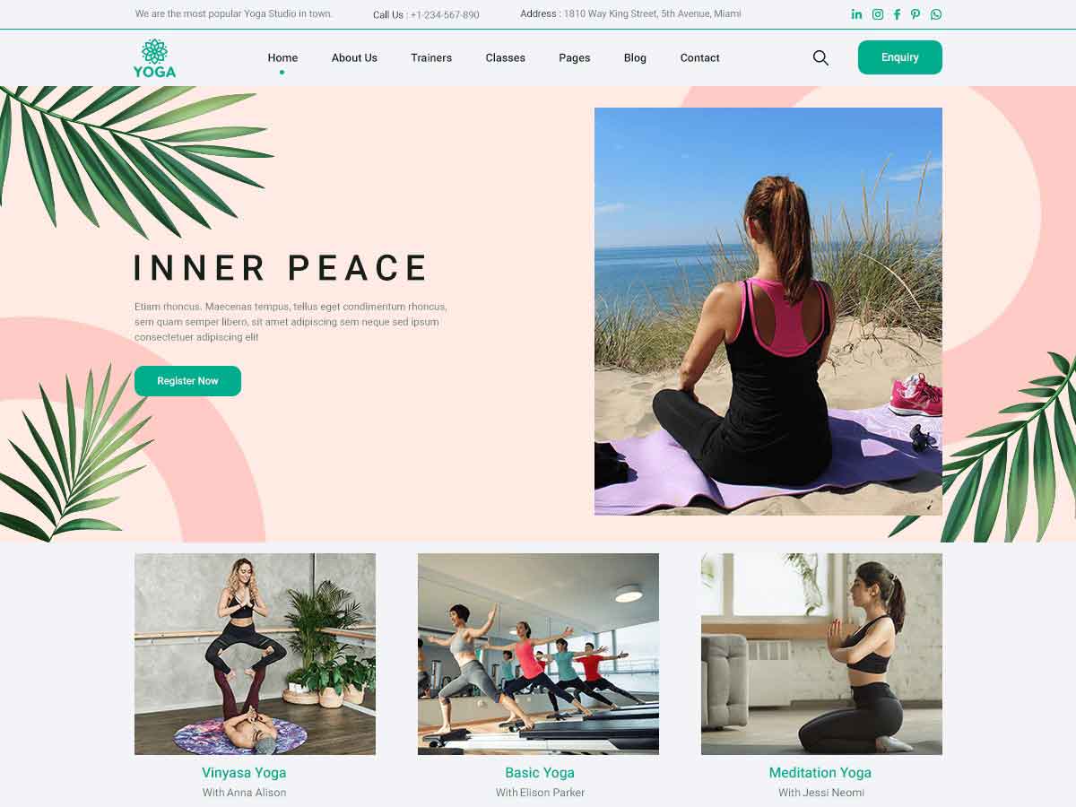 15 Best Yoga WordPress Themes (Free & Paid)