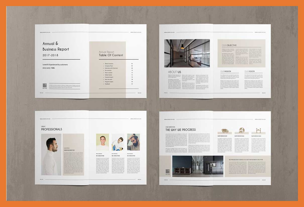 18+ Best Annual Report Templates in Microsoft Word
