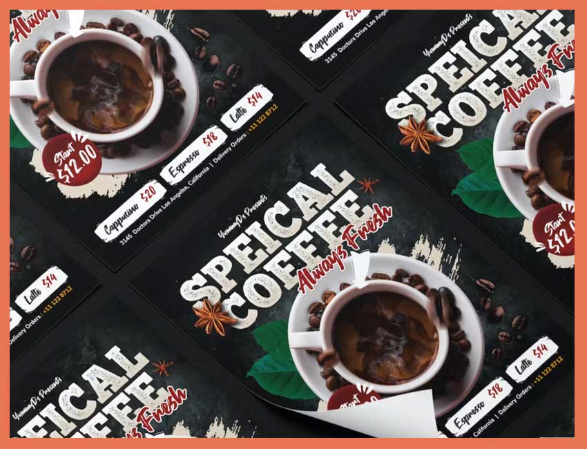 18+ Best Coffee Flyer Templates (Free & Paid)