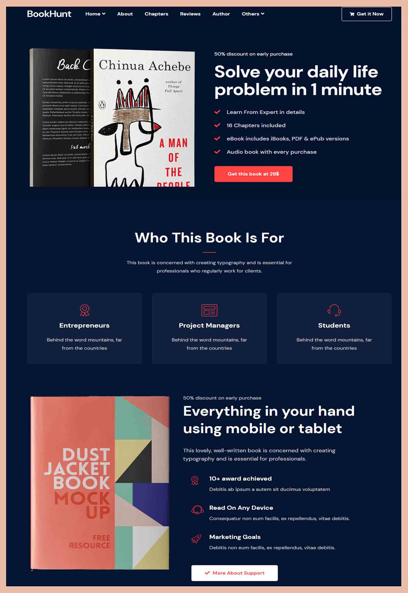 Best eBook Website Templates for Selling eBooks (Free & Paid)