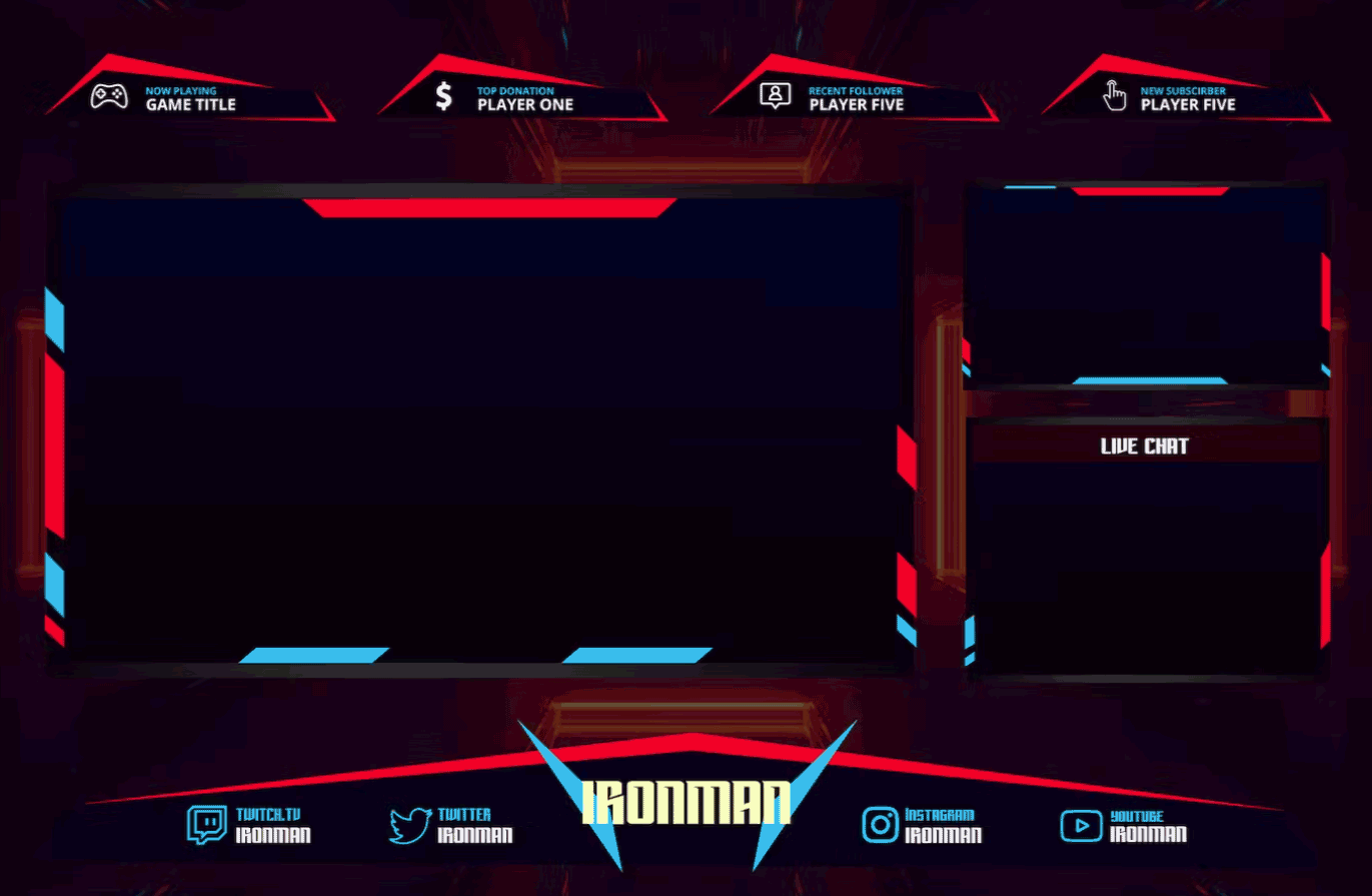 20+ Best Twitch Overlay Templates for Gaming Videos
