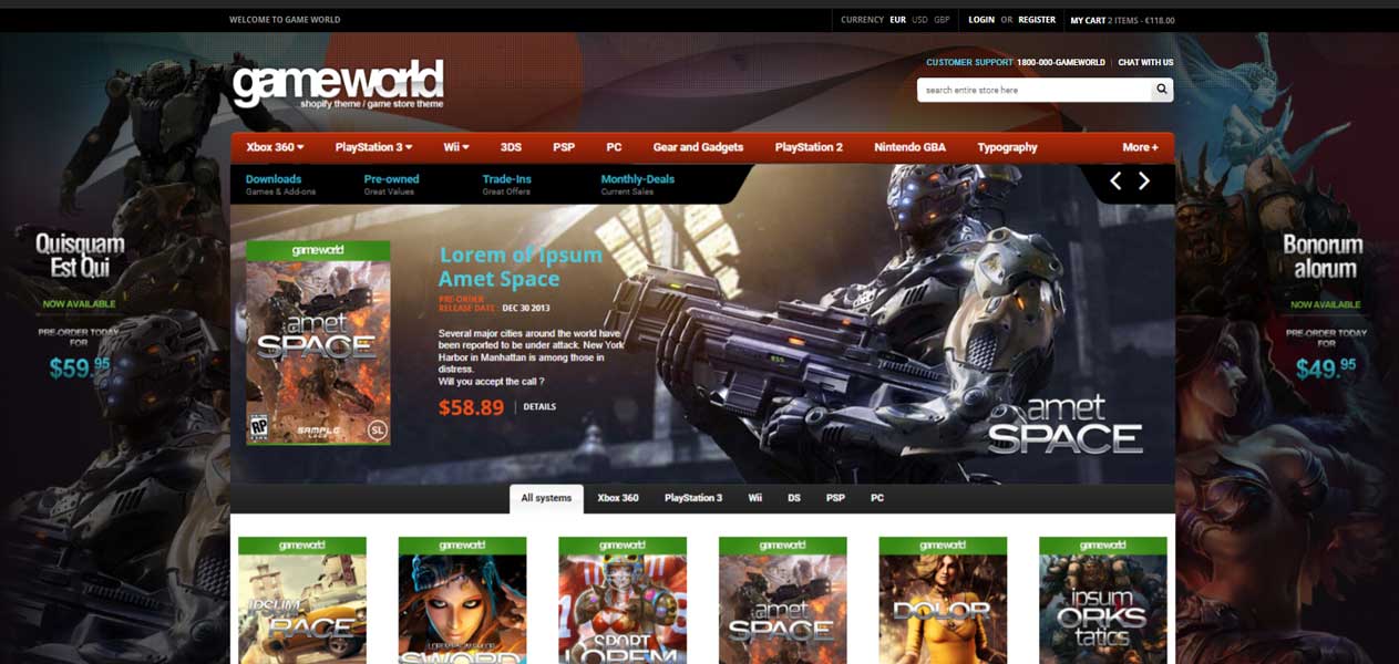 7 Best Gaming Website Templates Latest in 2024