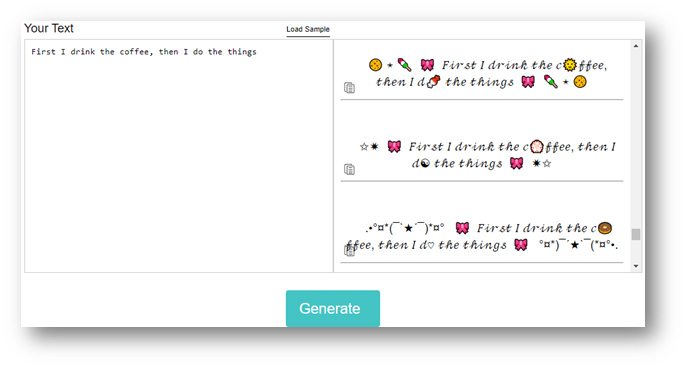 Weird Text Generator To Make Engaging Social Media Captions