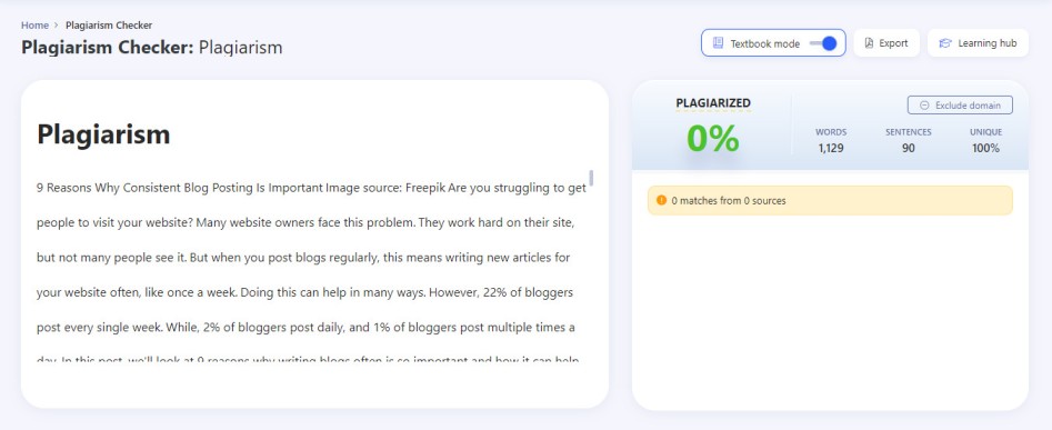 Top 7 Free Plagiarism Checkers For Students and Content Writers