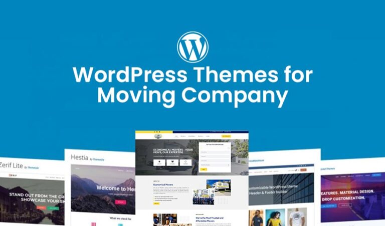 11 Best Moving and Storage WordPress Themes of 2025